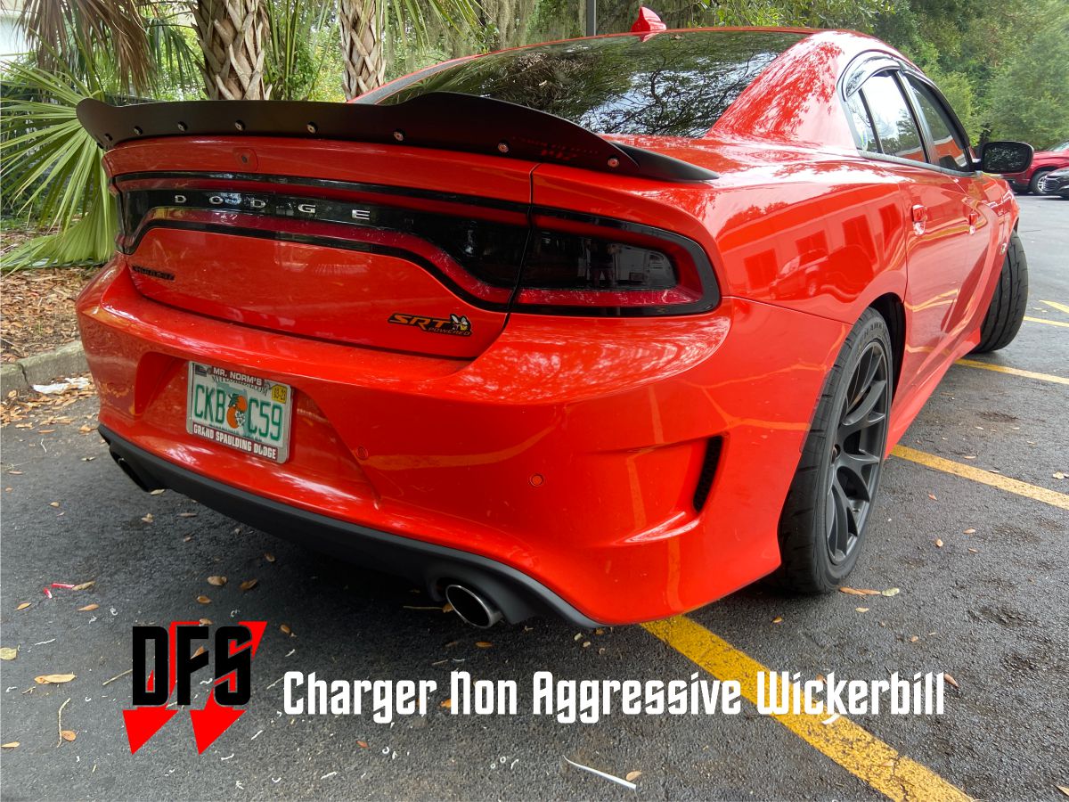 2015-2023 Dodge Charger GT, RT, ScatPack, SRT Wickerbill – Downforce ...