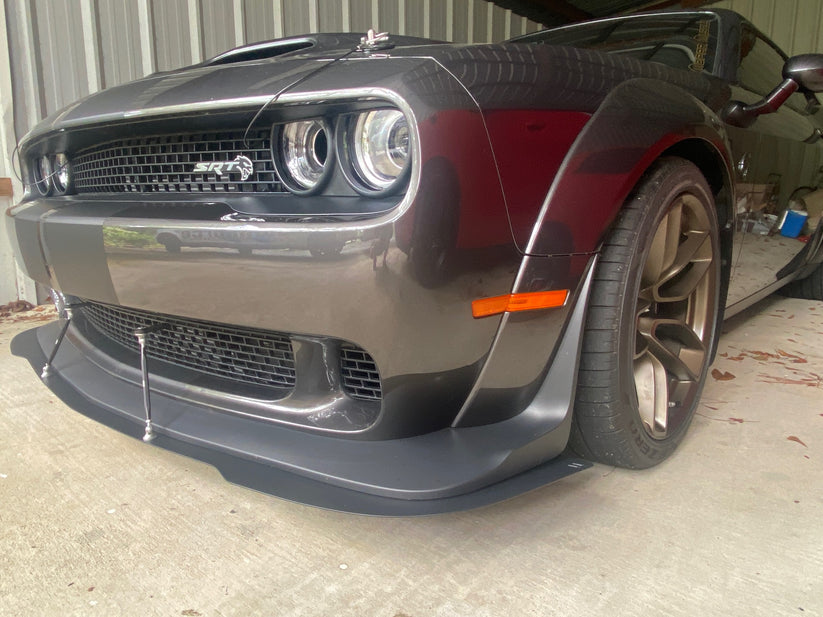 2018-2023 Challenger Widebody Front Splitter – Downforce Solutions