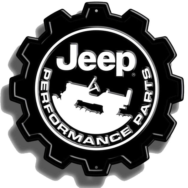 Metal Sign - Jeep Performance Gear Logo – Downforce Solutions