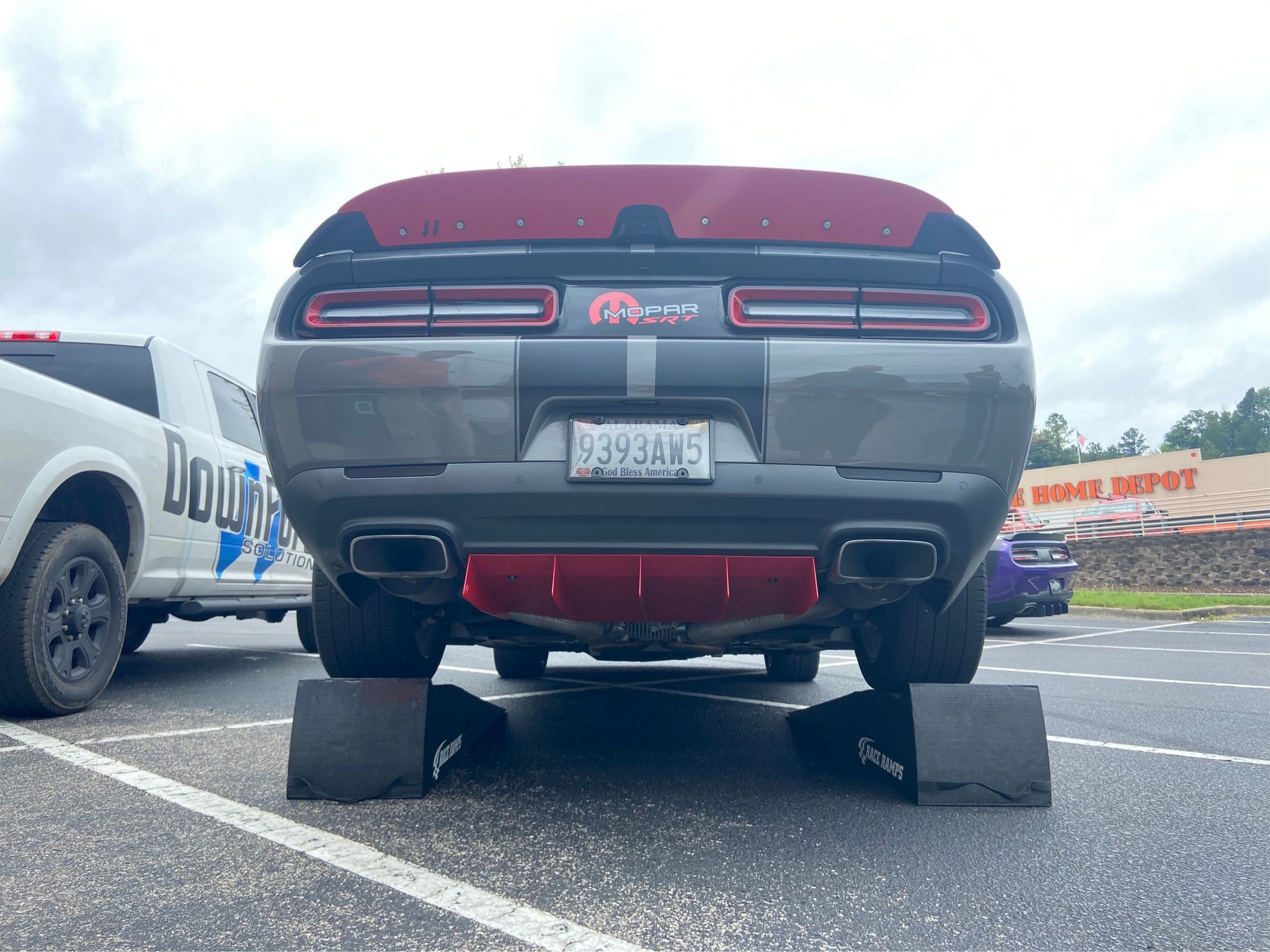 2015-2023 Dodge Challenger Rear Diffuser – Downforce Solutions